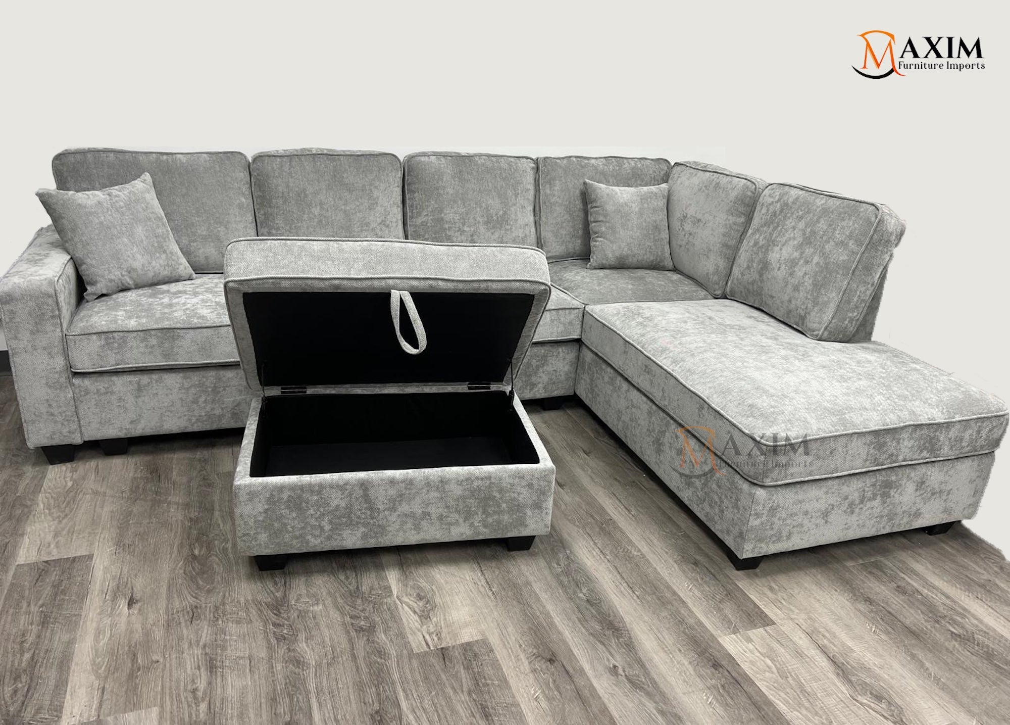 Abby 3 PC Sectional (Right Hand Corner Chaise)